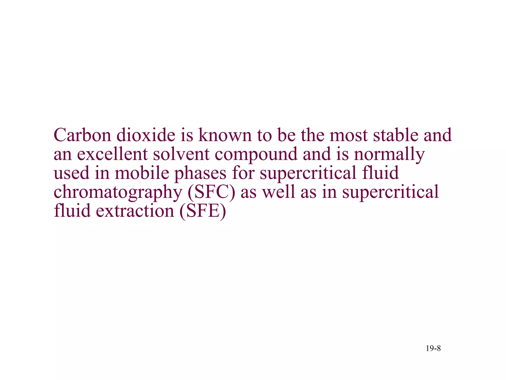 Supercritical fluids chromatoghraphy (SFC) | PPT