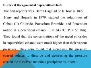 Supercritical Gas Extraction | PPTX