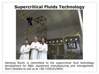 Supercritical nanoparticles | PPTX