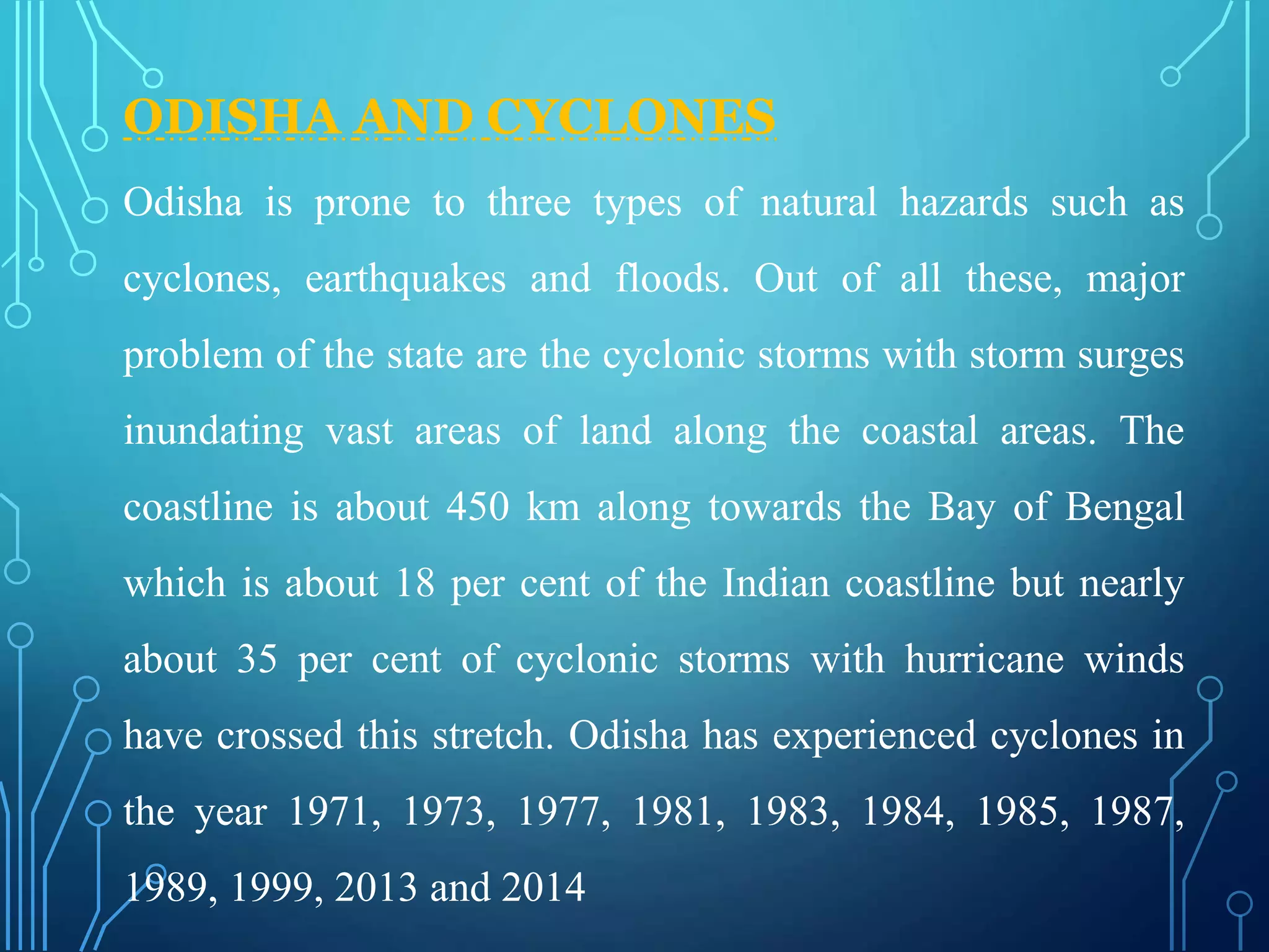 Supercyclone of Odisha | PPTX
