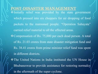 Supercyclone of Odisha | PPTX