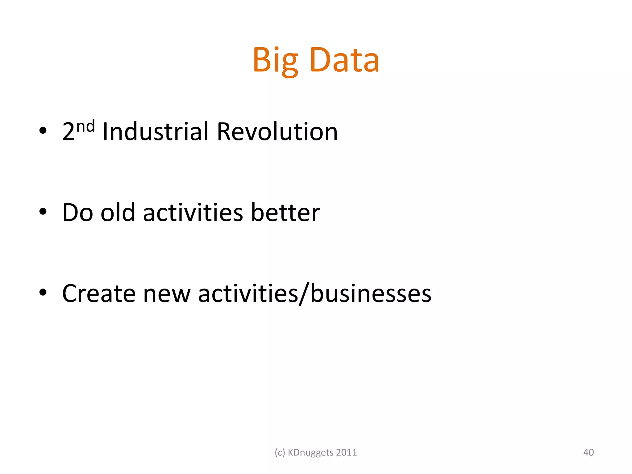 Analytics and Data Mining Industry Overview | PPTX