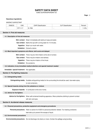 Super Dispersant 25 | PDF