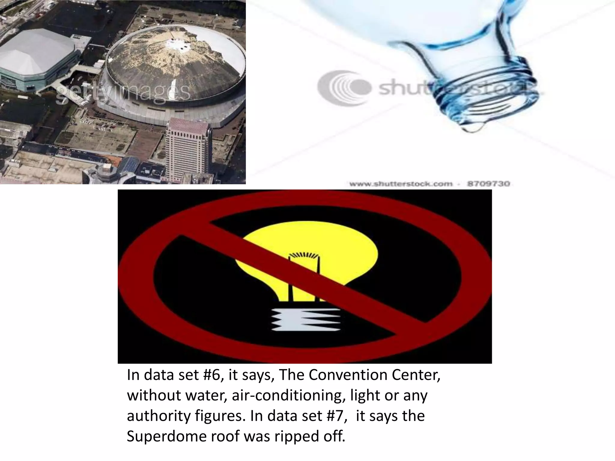 Superdome hurricane katrina power point | PPTX