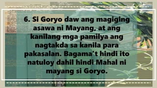 ANG PEKE - FILIPINO REPORT BY GROUP 7 ST CECELIA | PPTX