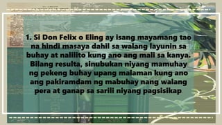 ANG PEKE - FILIPINO REPORT BY GROUP 7 ST CECELIA | PPTX