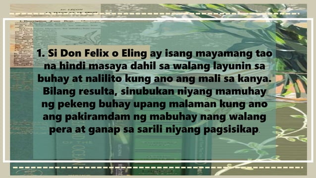 ANG PEKE - FILIPINO REPORT BY GROUP 7 ST CECELIA | PPTX