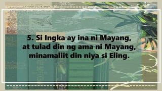 ANG PEKE - FILIPINO REPORT BY GROUP 7 ST CECELIA | PPTX