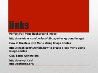 css navigation | PPT