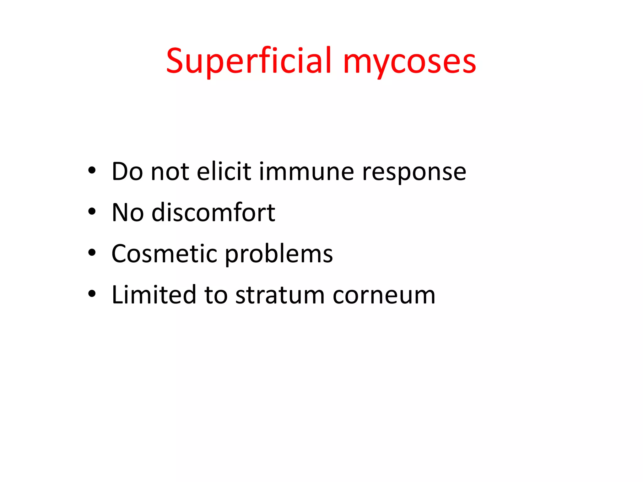 Superficial and cutaneous mycoses | PPTX