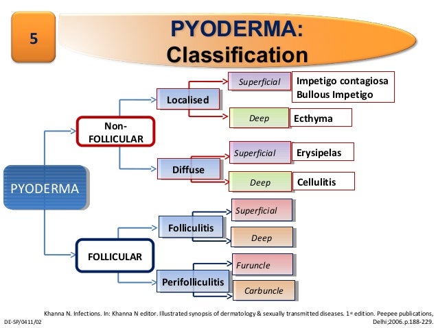 Superficial bacterial infection