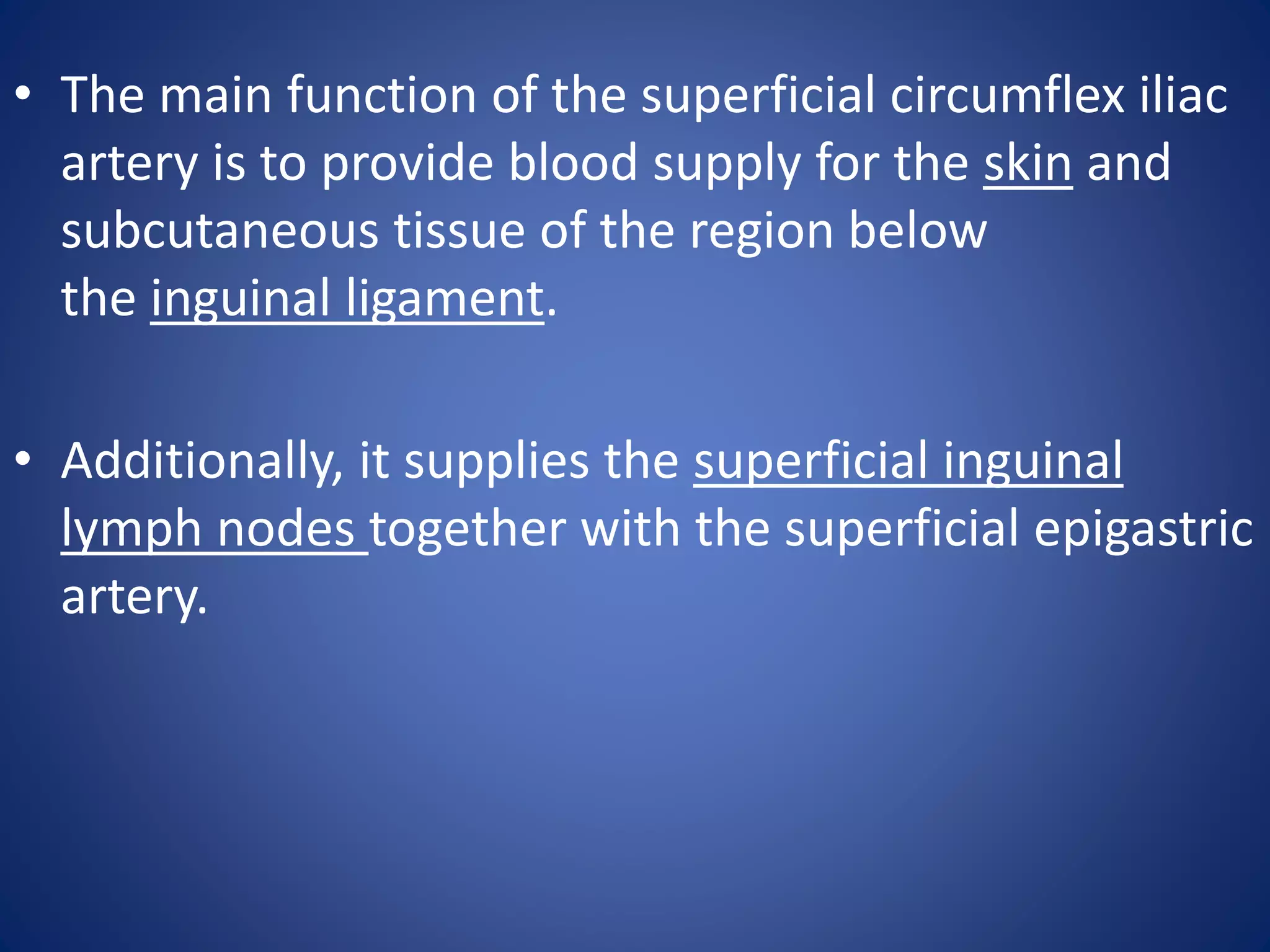 Superficial circumflex iliac artery perforator flap | PPTX