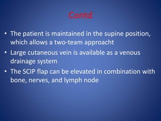 Superficial circumflex iliac artery perforator flap | PPTX
