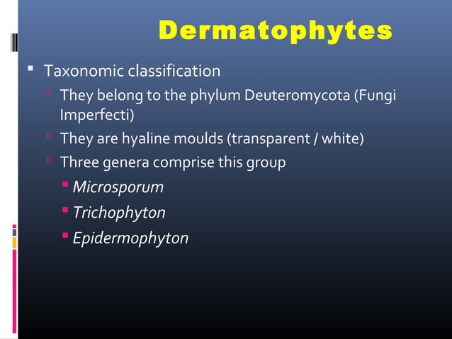 Superficial & dermatophyte 2 | PPT