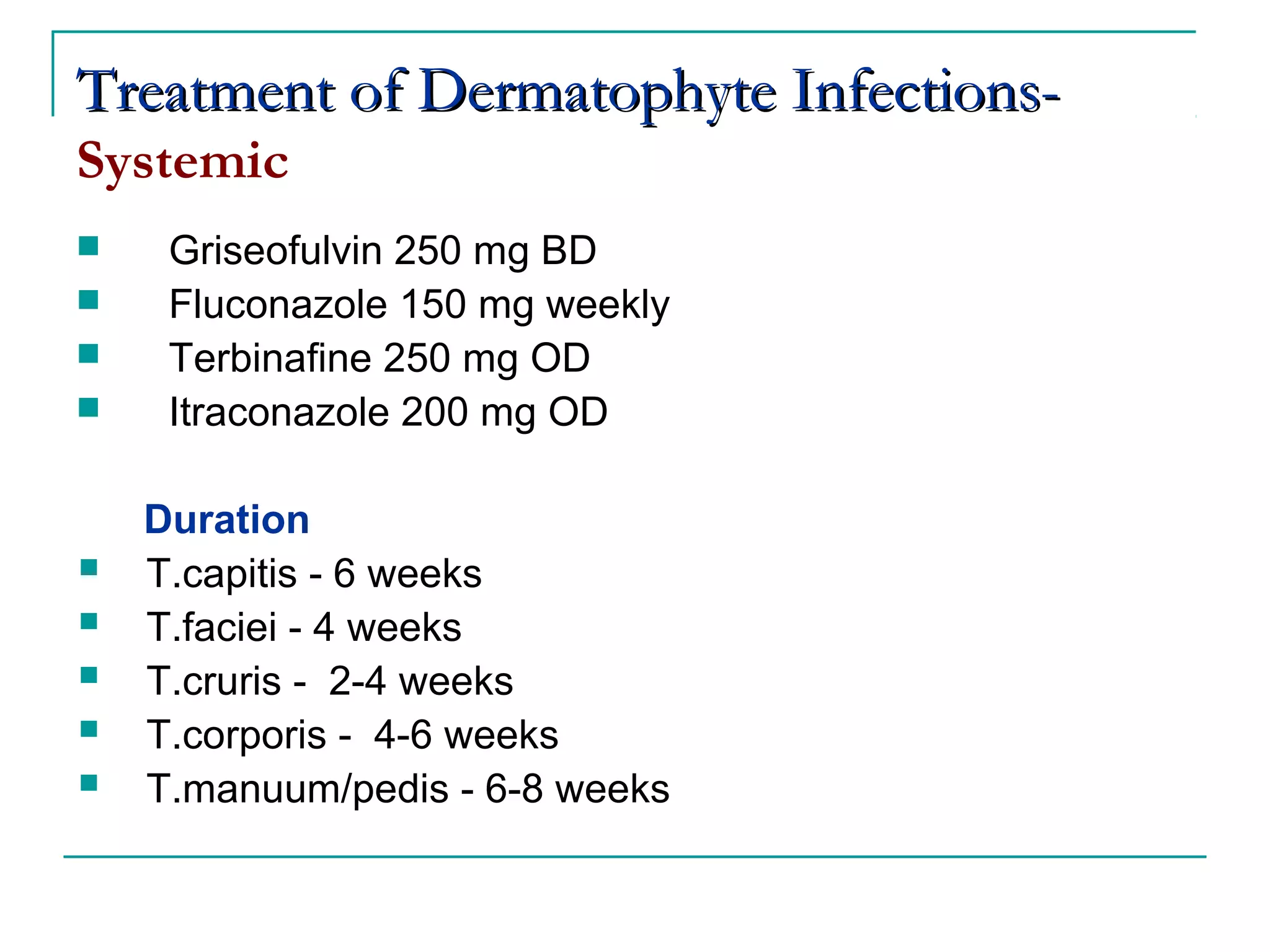 Superficial fungal infections | PPT