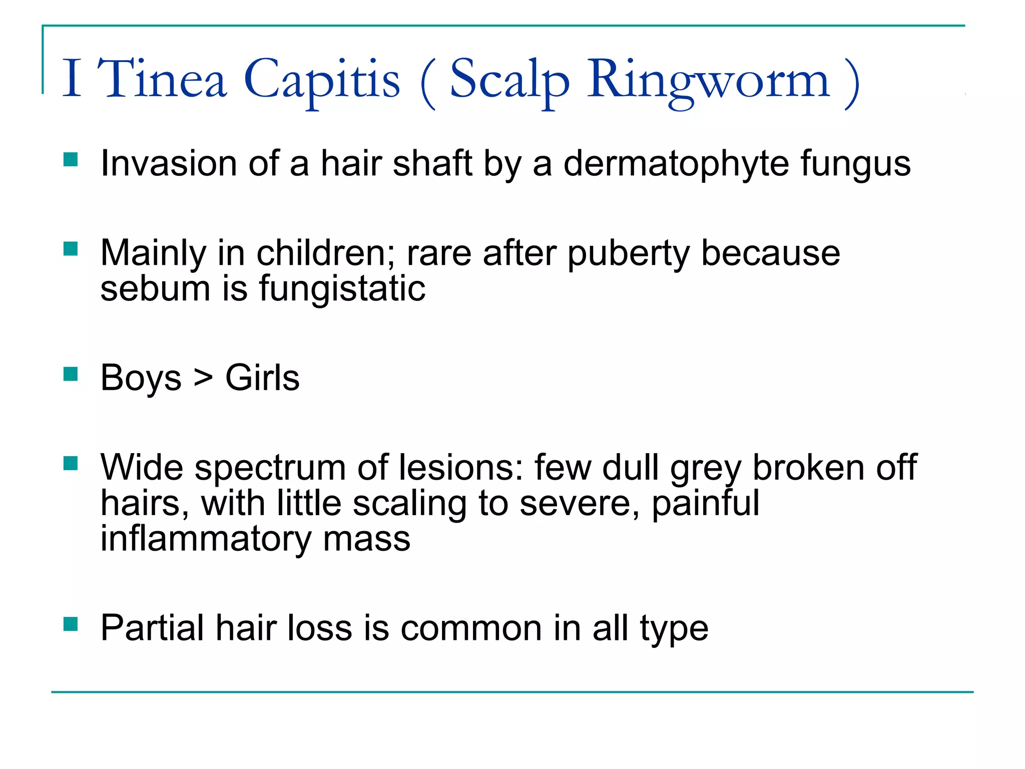 Superficial fungal infections | PPT