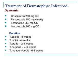 Superficial fungal infections | PPT