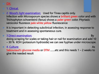 Superficial fungal skin infections.ppt