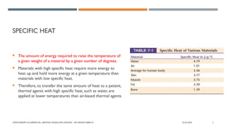 superficial heat and cold therapies- PMR | PPTX