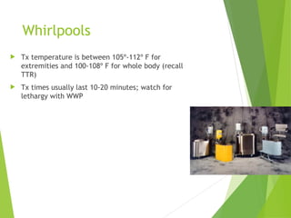 SUPERFICIAL HEATING MODALITIES B ELECTRO PT.ppt