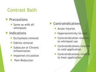 SUPERFICIAL HEATING MODALITIES B ELECTRO PT.ppt