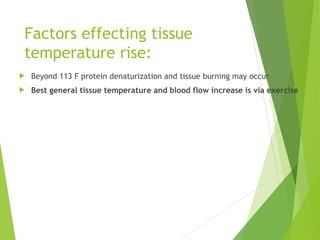 SUPERFICIAL HEATING MODALITIES B ELECTRO PT.ppt