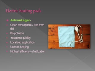 Superficial heating modality | PPTX