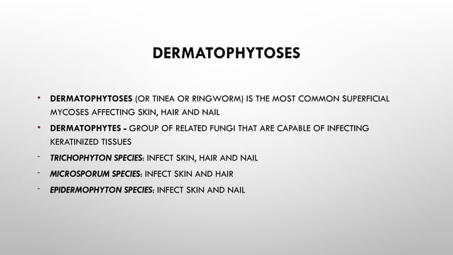 An overview of Superficial Mycoses.pptx