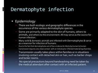 Superficial mycoses mbbs v | PPTX