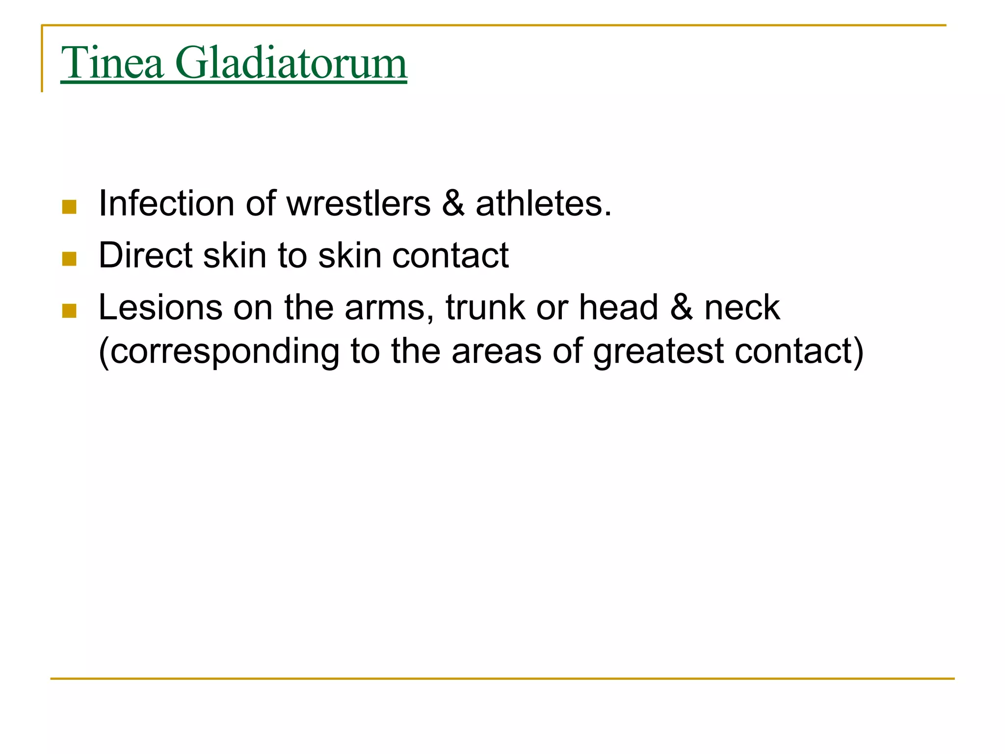 Superficial mycosis | PPTX | Skin and Dermatology | Diseases and Conditions