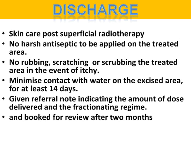 Superficial radiotherapy (sxt)_following_ear_lobe | PPT