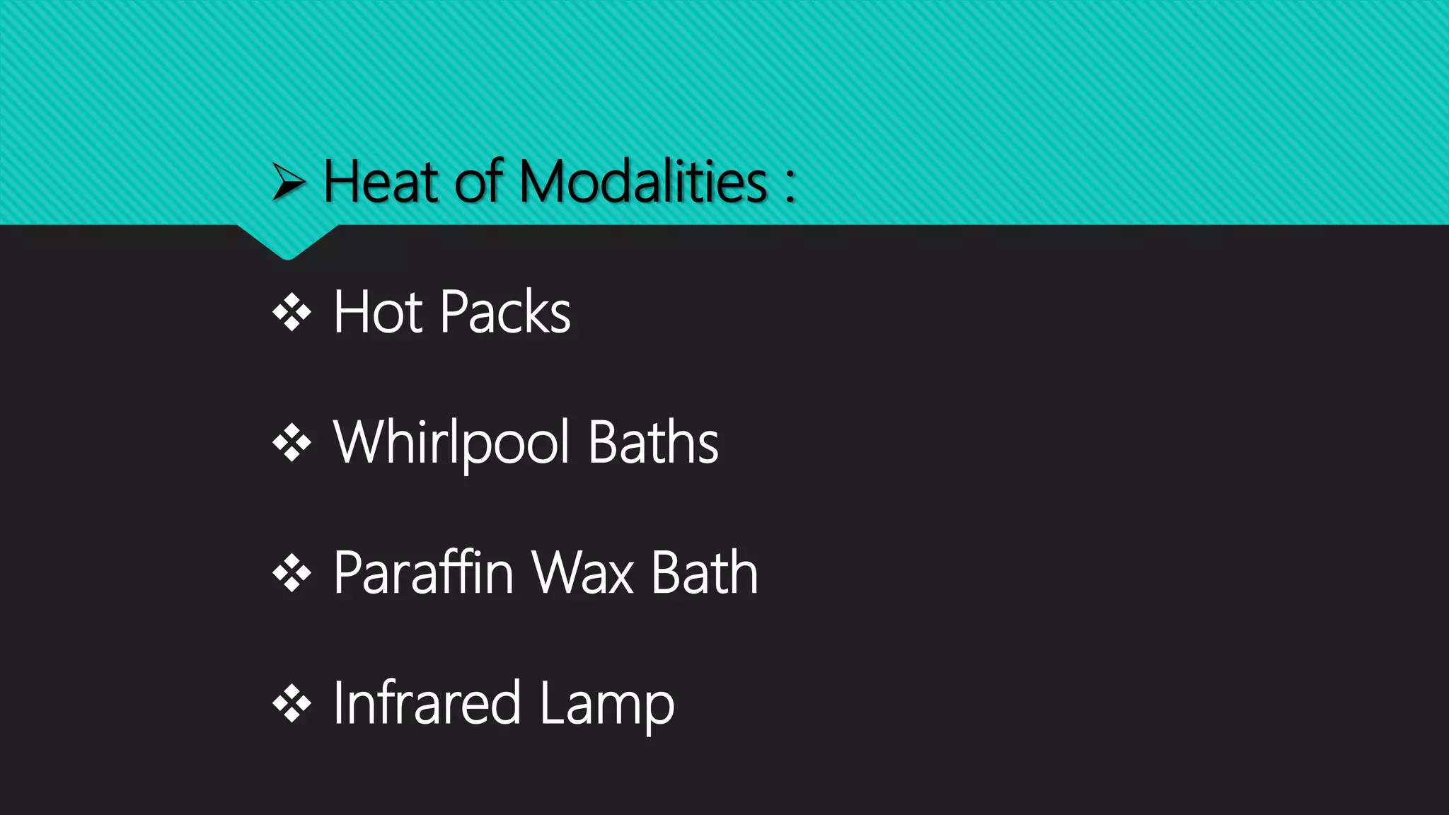 Superficial thermal agents | PPTX
