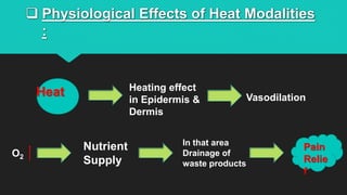 Superficial Thermal Agents :Electrotherapy | PPTX