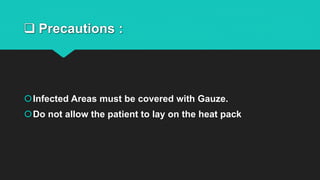 Superficial Thermal Agents :Electrotherapy | PPTX