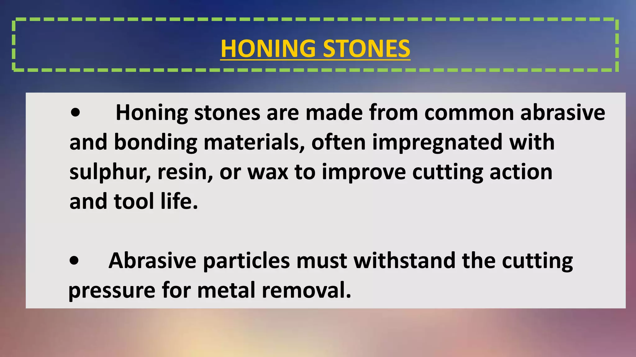 Super finishing Processes | PPTX