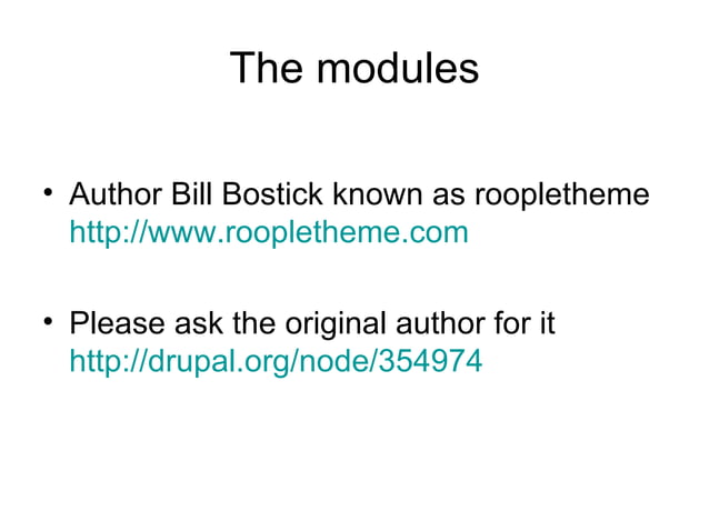 Superfish menus | PPT