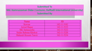 Prensentation on renata limited | PPTX