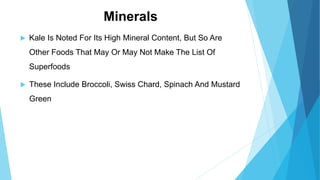 What Are Superfoods? And how do they help fight disease. | PPT | Free ...