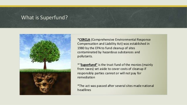 Superfund sites