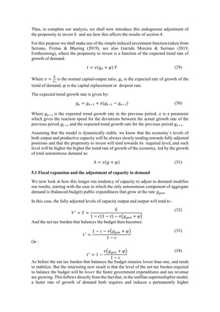 Super Haavelmo: balanced and unbalanced budget theorems and the sraffian supermultiplier | PDF