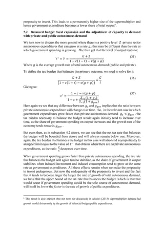 Super Haavelmo: balanced and unbalanced budget theorems and the ...