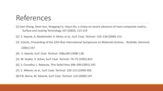 Super hard coatings | PDF