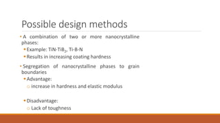 Super hard coatings | PDF