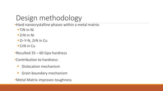 Super hard coatings | PDF