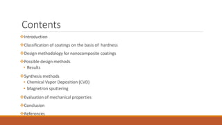 Super hard coatings | PDF