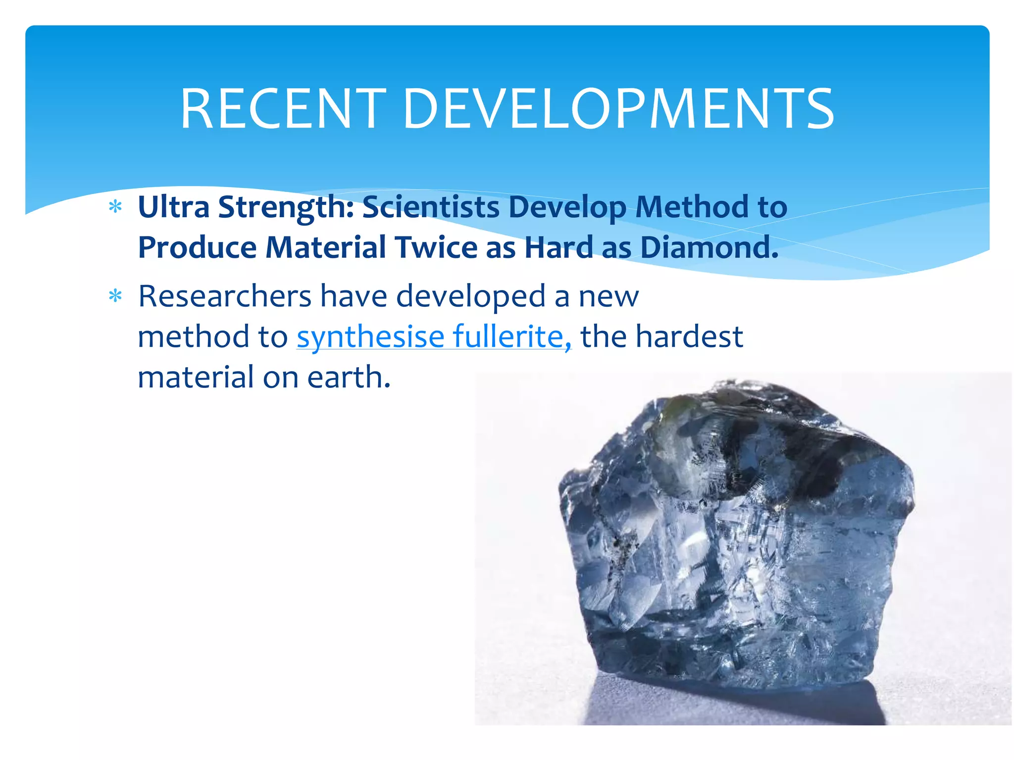 Super hard materials | PPTX