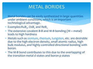 Super hard materials | PPTX