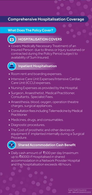 Sbi's Super Health Medical Insurance pdf | PDF