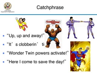 Superhero Academy Opening Lecture | PPT