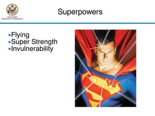 Superhero Academy Opening Lecture | PPT | Fan Conventions | Events